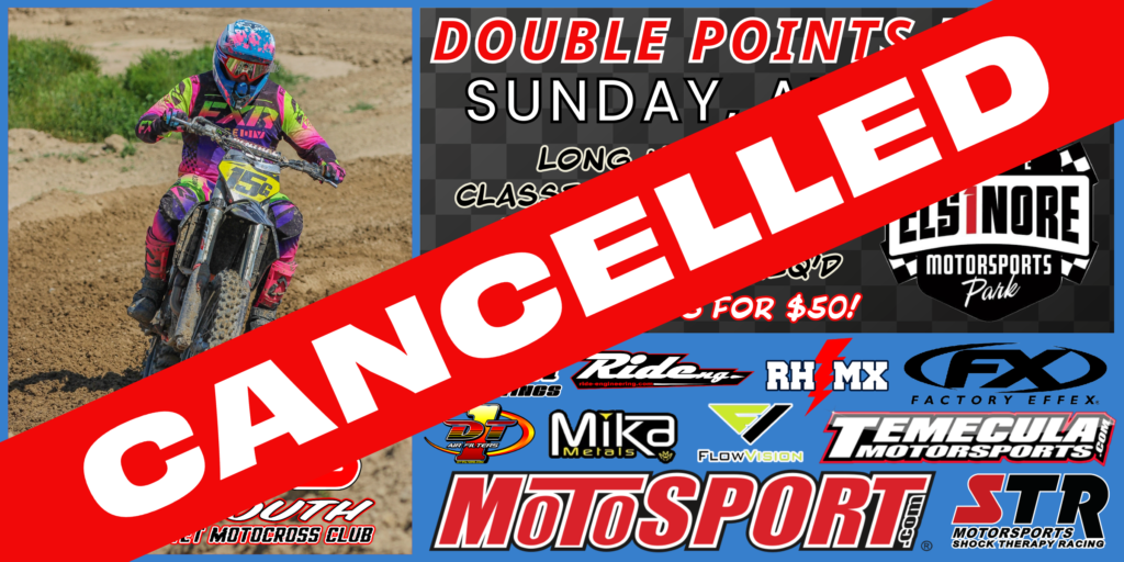 ***CANCELLED*** | Lake Elsinore MX - Over The Hill Gang